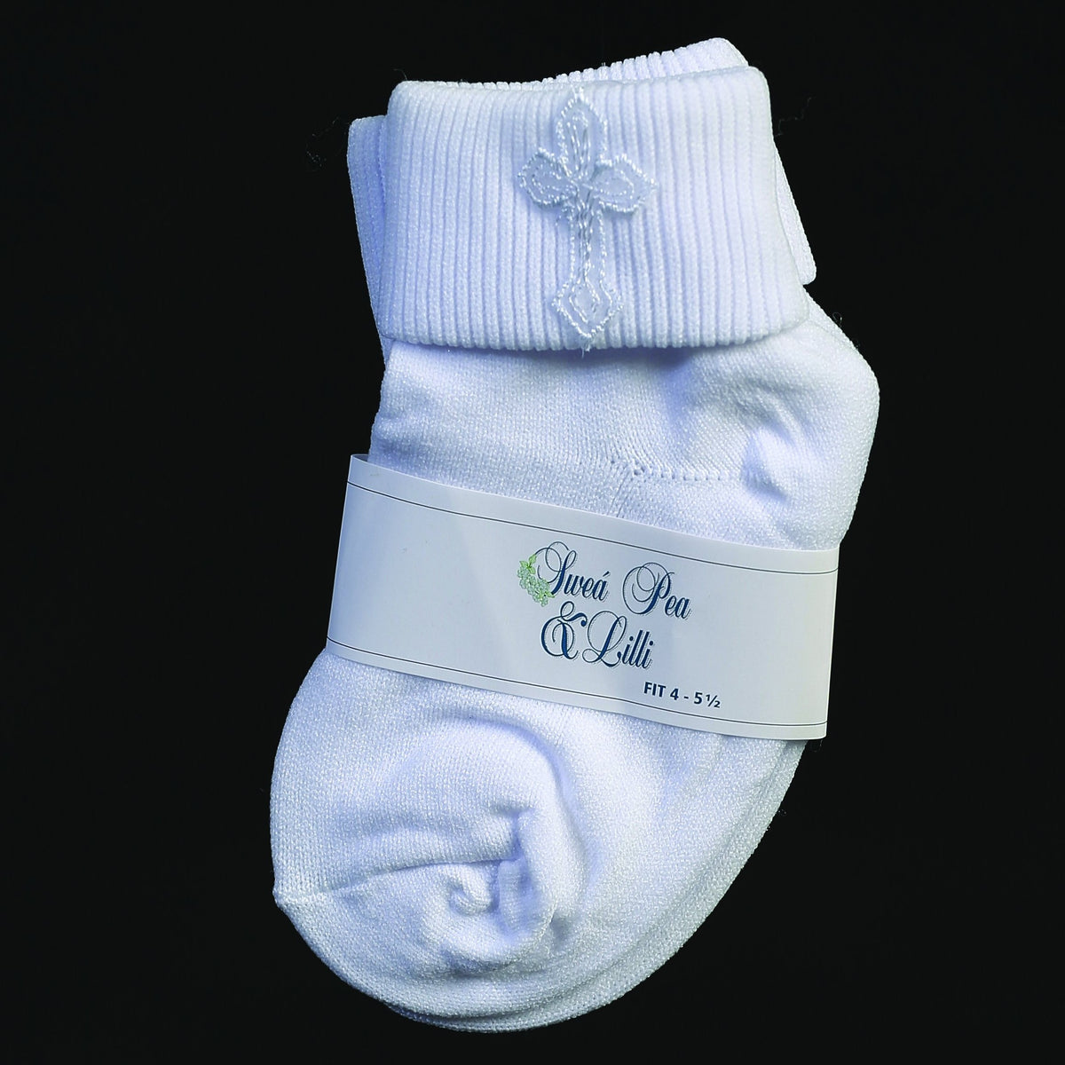#2106 Christening Boys White Socks with Cross – Leanaí Athlone